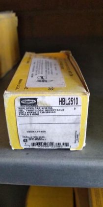 Hubbell model HBL2510 20 AMP single discharge receptacle in Hermosillo ...