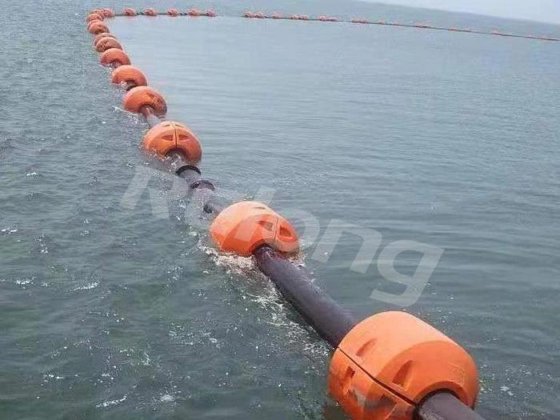 Discharge Process Various Diameters up to 1200 mm Muddy Water Dredging ...