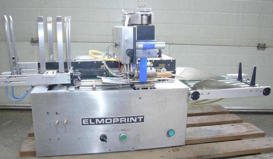 Hot print machine - Elmoprint in Lynge, Denmark