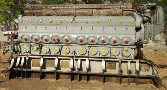 EMD 710 POWER + TURBOCHARGER + COMPLETE ENGINE AVAILABLE in India