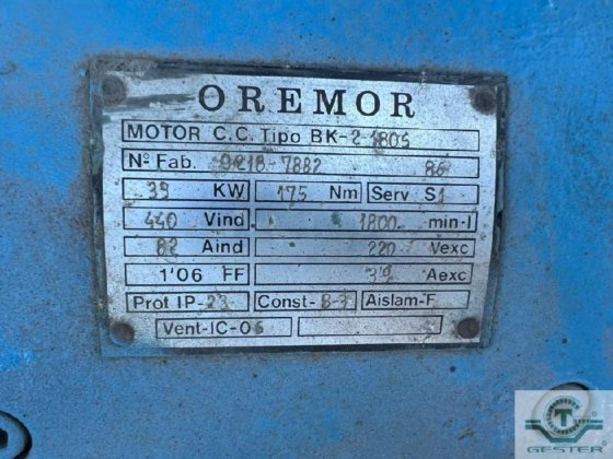 Oremor BK-2-1805 in Alicante, Spain