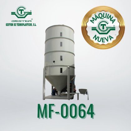 Vertical mixer silo 56 M3 in Alicante, Spain