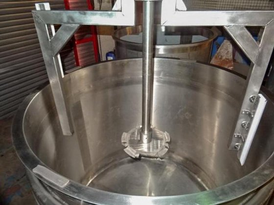 R&B Combination Scraped Arm Stirrer & Turbine/Sawtooth Mixer 1.5 & 22Kw ...