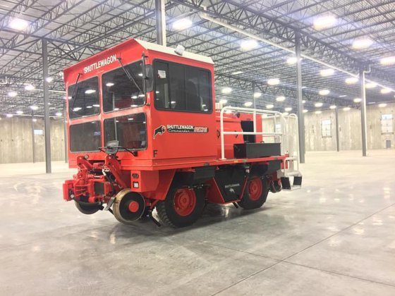 2015 Shuttlewagon SWX315 Railcar Mover - 27,000lbs Tractive Effort ...