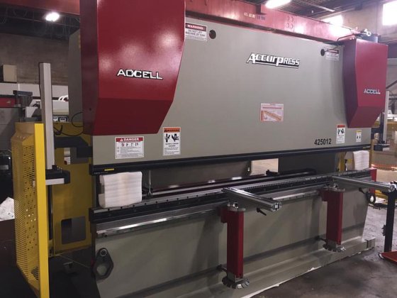 250 TON X 12', "NEW" ACCURPRESS, CNC HYDRAULIC PRESS BRAKE MODEL ACCELL 425012 in Toronto ...