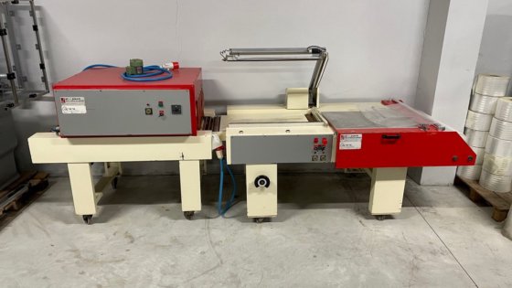 AUTOMATIC MONOBLOCK SHRINKWRAPPER MACHINE TERMOPACK BRAND “AL-PACK ...