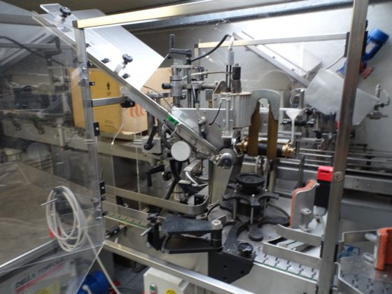 2009 GLUE LABELING MACHINE ENOS MODEL 1200 WITH SAFETY GUARDS in ...