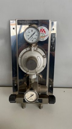 DOUBLE STAGE NITROGEN GAS DISTRIBUTION UNIT COMPLETE WITH MANIFOLD FOR ...