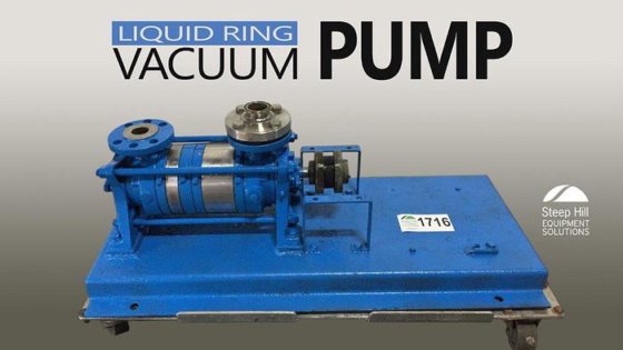 SIHI Liquid Ring Vacuum Pump in Abbotsford, British Columbia, Canada