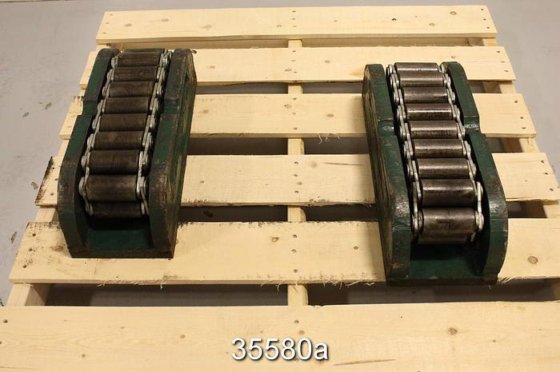 Hilman Rollers 100XT, 100 Ton Cap, Set #35580 in Fitchburg, MA, USA