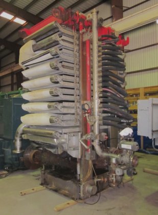 Larox vertical filter press model PF22 in USA