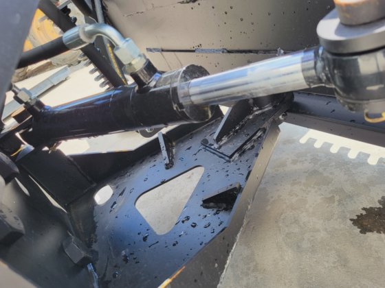 Skid Steer JCT 84 inch Push Dozer Snow Plow Blade Hydraulic Attachment ...