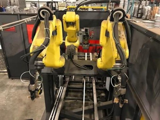 Mig and Tig Weld Cell with 3 Fanuc Robots new in 2018 in Waukesha, WI, USA