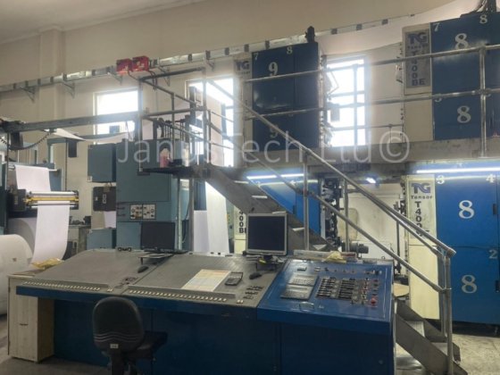 2004 Tensor T400 BE Coldset Web Offset Press in Allostock, England ...