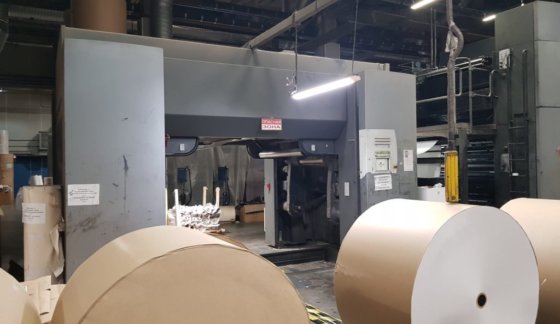 2004 Goss Sunday 4000 48pp Heatset Web Offset Press in Allostock ...