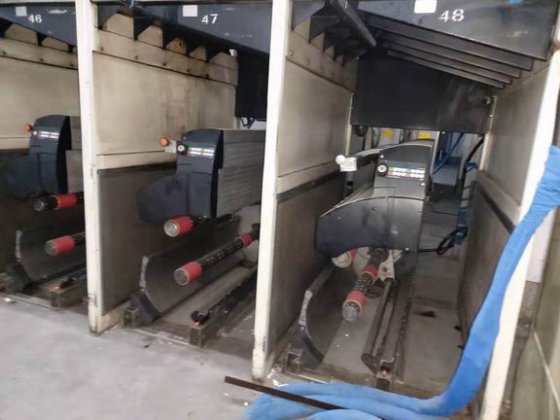 Barmag POY lines, ACW-4T winders in Shanghai, China