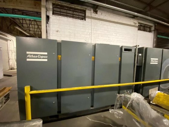 Atlas Copco Rotary Screw Compressor in Houston, TX, USA