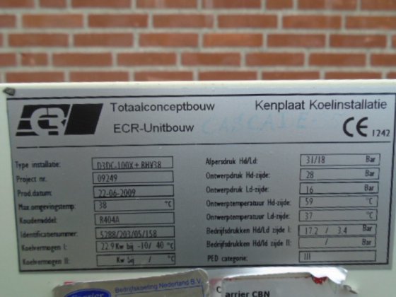 Dwm copeland tank aggregate in Rijkevoort, North Brabant, Netherlands