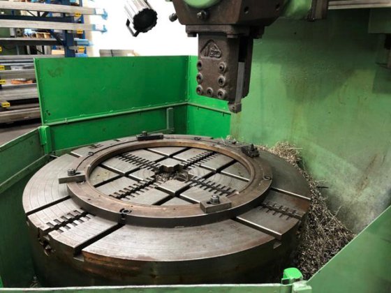 WEBSTER & BENNETT 48" EH ELEVATING RAIL VTL WITH DRO in Navi Mumbai ...