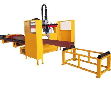 structural steel processing line / automatic beam steel cutter ...