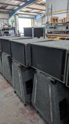 Nexo Alpha Speaker System comprising 2 off Model: B1-18 Mobile Bass ...