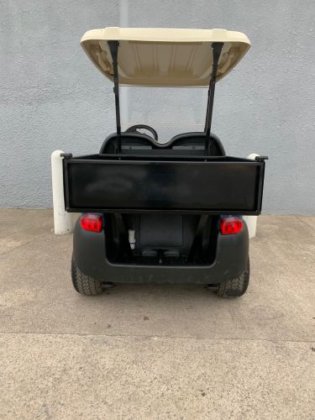Golf cart with rear box in Newport, Wales, United Kingdom