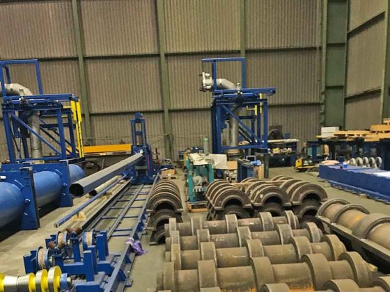 10,000 ton Korean Pipe Hydra-Cladding/Forming Press in Rockville Centre ...