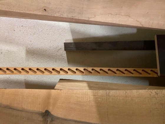 SCHEER grooving and louver milling machine type FL 2 in Polch, Germany