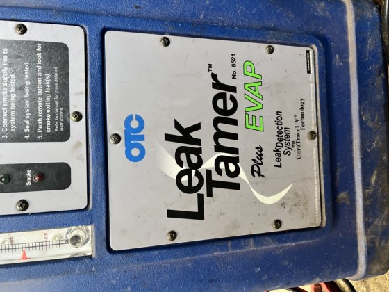 OTC Leak tamer plus evap leak detection system in Lakeland, MN, USA