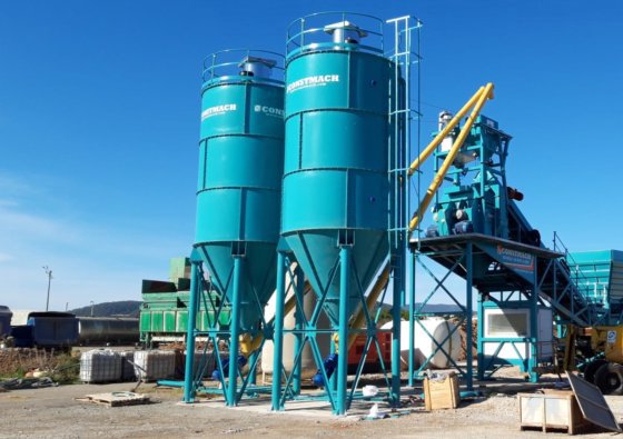 50 TONNES CAPACITY CEMENT SILO, READY FROM STOCK in Izmir, Turkey