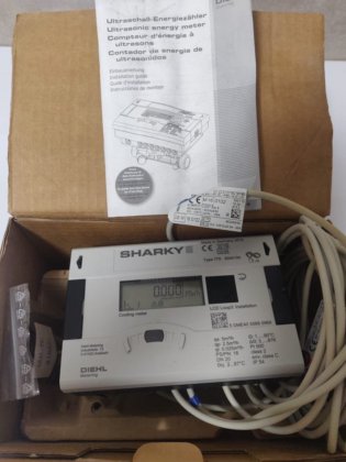 DIEHL METERING ULTRASONIC COOLING METER SHARKY 775 TYPE, 3045199 in ...