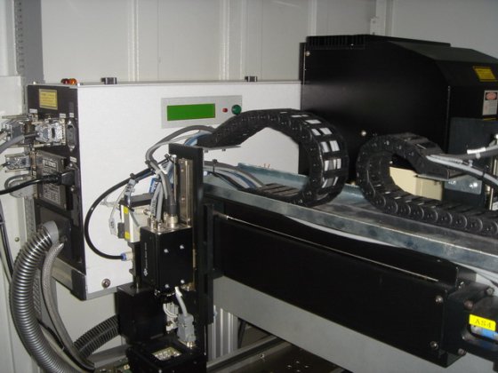 EO Laser mark SLD402 With Handler (EOTechnics) in Trim, Meath, Ireland