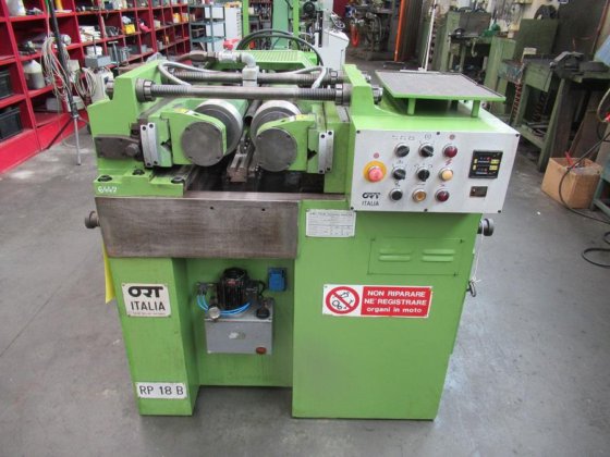1982 ORT RP18B 2 Rolls Thread Rolling machine in Collegno, Piedmont, Italy