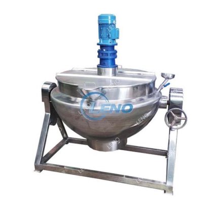 300L Industrial Sugar Cooking Pots With Mixer/Jam Jacketed Cooker With ...