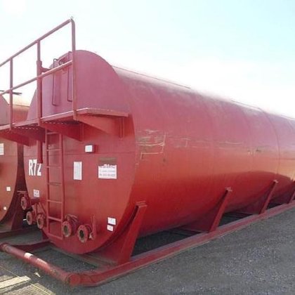 Skid Mounted Round Tanks in Midland, TX, USA