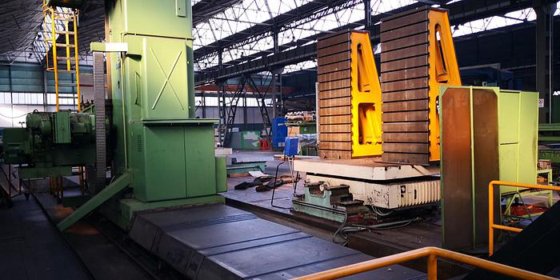 Skoda WD 160 B boring machine 2 table CNC in Europe