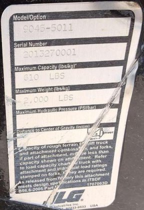 Truss Jib Boom Forklift Telehandler Material Handler in Cedar City, UT, USA