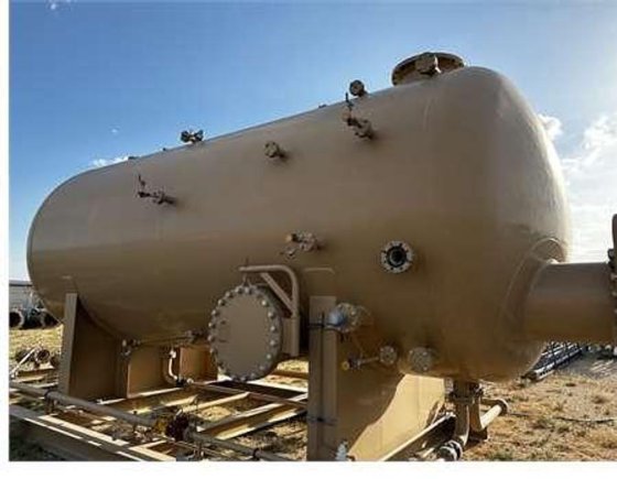 10ft x 20ft Free Water Knockout 3 Phase Separator in Runge, TX, USA