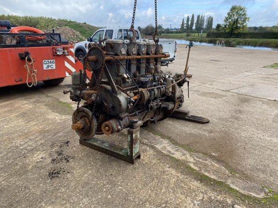 Gardner Marine Engine 5L3 in Newark-on-Trent, England, United Kingdom