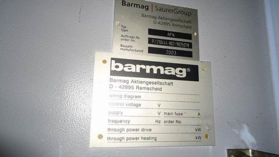 4 Barmag AFK Texturizing，auto doffing in Shanghai, China
