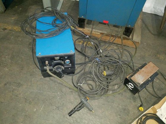 Miller Syncrowave 180 SD Tig Welder with Coolmate Chiller & Attachments ...