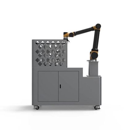 Intelligent mobile collaborative robot workbench 6 axis cnc material ...