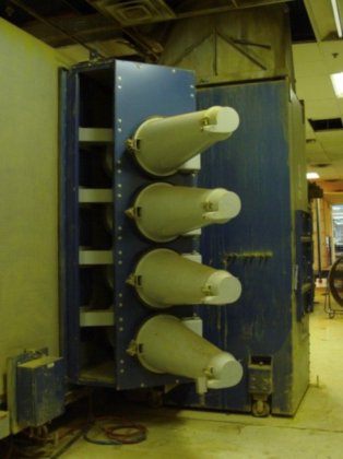 Nordson CK Automatic Powder Booth in Saukville, WI, USA