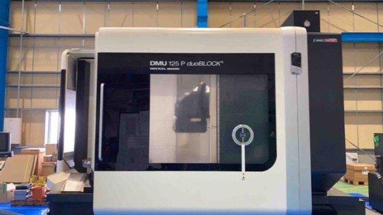 DMG MORI DMU-125P duoBLOCK 49.2"X #3840 in Deer Park, NY, USA