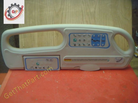 Hill-Rom VersaCare P3200D Bed Comp Right Head Side Rail Assy w/ Pod in ...