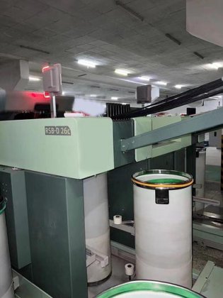 RIETER RSB-D45 DRAWING MACHINE, YEAR 2012 TO 2018 in Roebuck, SC, USA