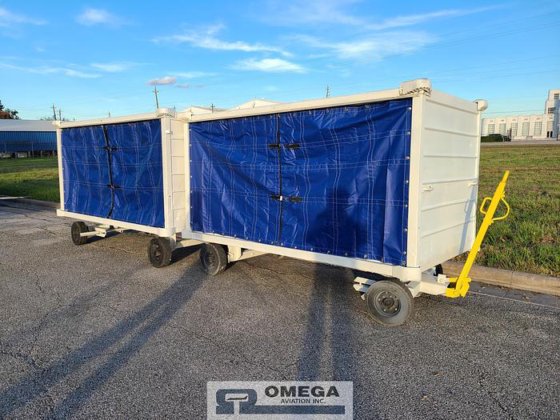 WASP Covered Baggage Carts - in Houston, TX, USA