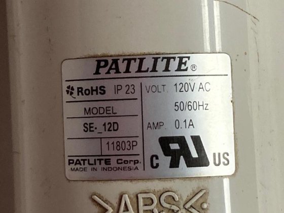 Patlite,SE-12D,Stack Light Assembly 24V AC/DC in Galion, OH, USA