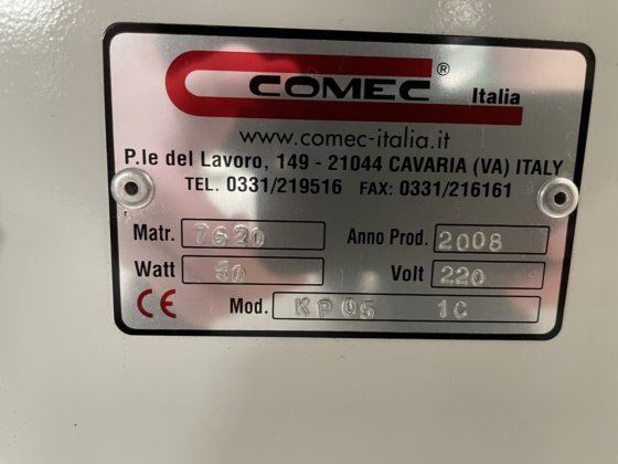 PAD PRINTING MACHINE “COMEC” TYPE KP05 in Biel/Bienne, Bern, Switzerland