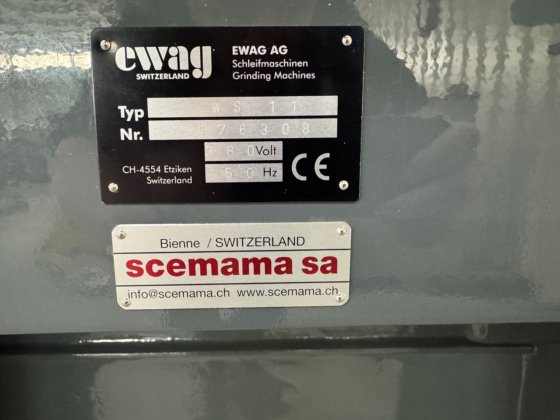 UNIVERSAL GRINDING MACHINE EWAG WS-11 in Biel/Bienne, Bern, Switzerland